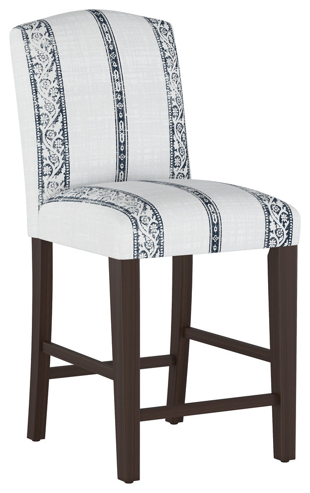 Janet Camel Back Counter Stool - Transitional - Bar Stools And Counter ...