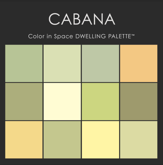 Color in Space Cabana Paint Color Palette™ - Beach Style - Paint - by ...
