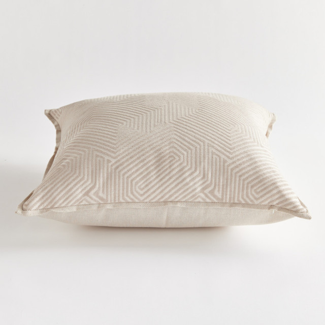 Geo 24" Square Outdoor Pillow - Contemporary - Outdoor Cushions And ...