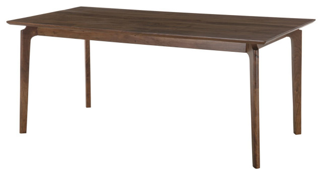 Kenzo 60” Mango Wood Small Dining Table - Midcentury - Dining Tables ...