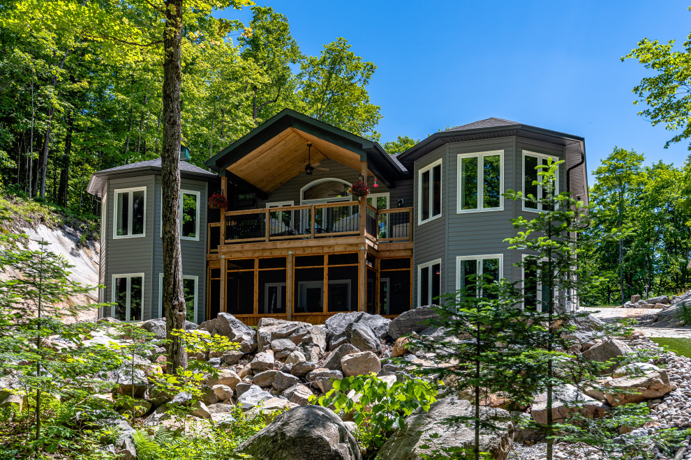 Custom Sunset Trent - Rustic - Exterior - Toronto - by Quality Homes ...