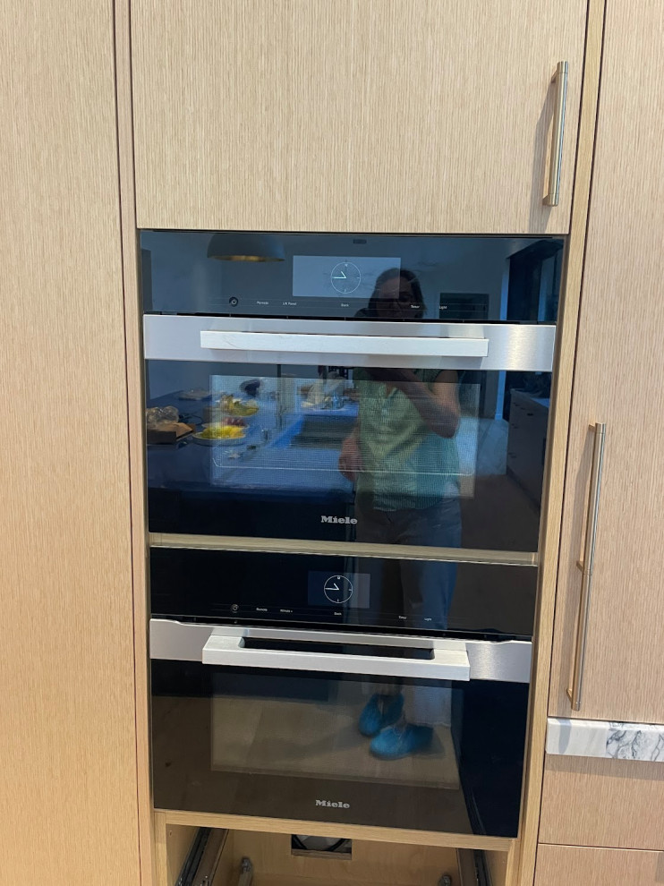 How to stack two Miele Ovens?