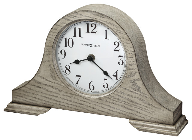 Emma Mantel Clock by Howard Miller - French Country - Desk And Mantel ...