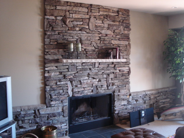 Boral Cultured Stone - Southern Ledgestone - Traditional - Basement ...