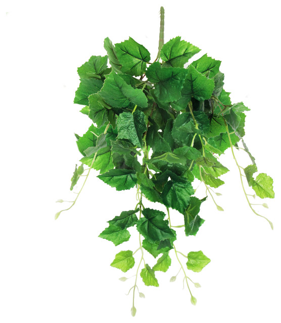 Artificial Grape Leaf Ivy Leaf Vine Hanging Plant Greenery Foliage Bush ...