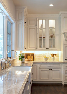 French Style Finished Custom Home - Farmhouse - Kitchen - San Francisco ...