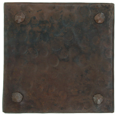 Rivet Design Copper Tile, 6x6 - Southwestern - Wall And Floor Tile - by ...