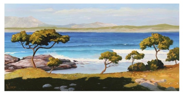 "Spiaggia del Mediterraneo" Digital Paper Print by Adriano Galasso, 26 ...