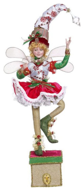 Mark Roberts 2020 Collection Peppermint Patty Fairy Stocking Holder 20. ...