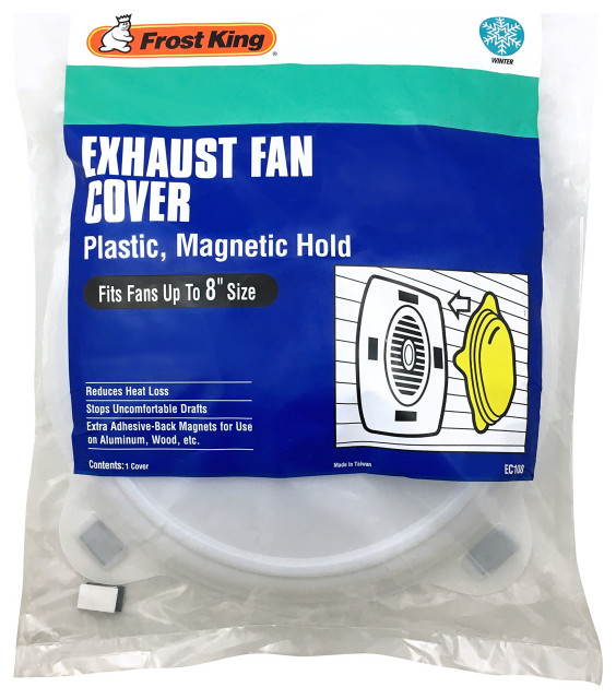 Exhaust Fan Cover, 10-1/4" Diameter For 8" Fan - Modern - Bathroom ...