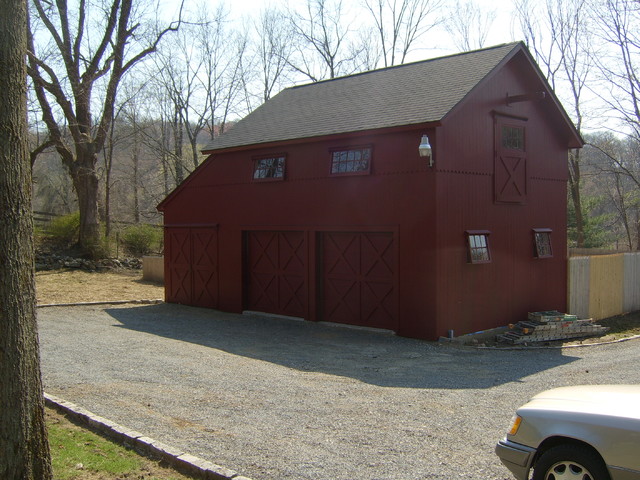 Gable Style Pole Barns - Traditional - New York - by PINE RIDGE POLE BARNS