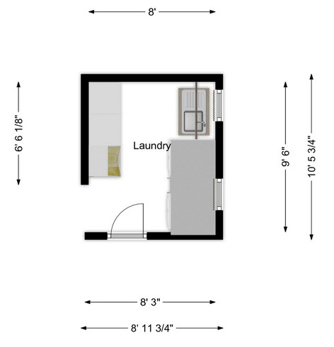 Laundry Room Layout and Kitchen Entry | Houzz Forum