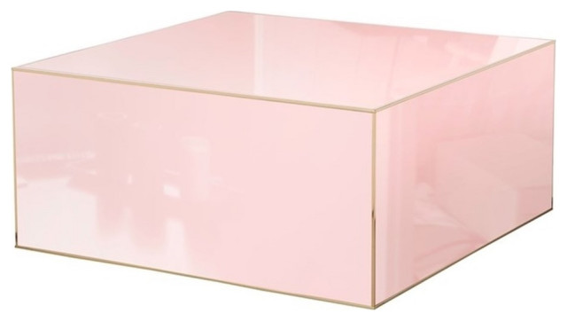 Havana Pink Coffee Table - Coffee Tables - by Homesquare | Houzz