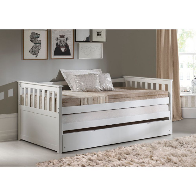 Ainsley Vertical Slats Daybed, Twin - Transitional - Daybeds - by iHome ...