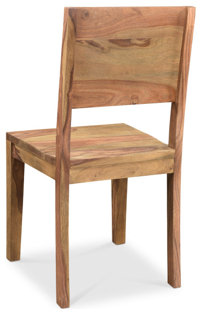 Raven Sheesham Wood Chair - set of 2 - Rustic - Dining Chairs - by ...