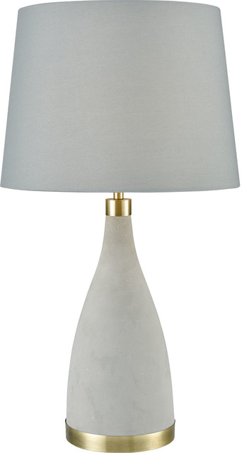 Gray Joy Table Lamp - Transitional - Table Lamps - by HedgeApple | Houzz