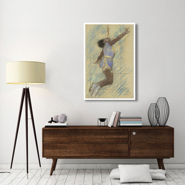 "Miss Lala at the Fernando Circus" Digital Paper Print by Edgar Degas ...