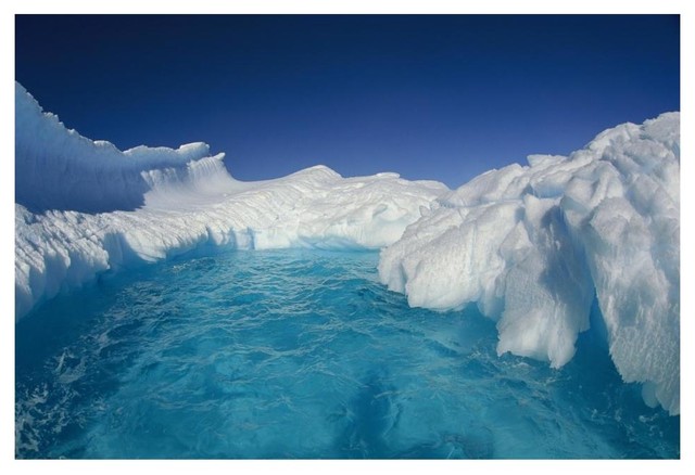Sculpted Iceberg, Terre Adelie Land, East Antarctica-Paper Art, 12"x18 ...