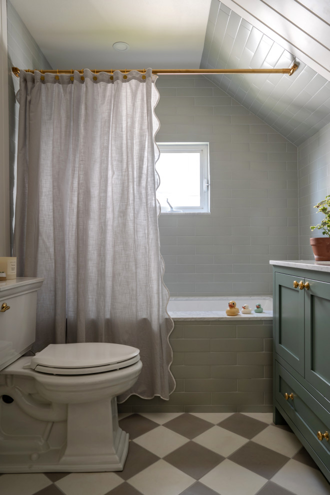 Timeless Vista Project - Traditional - Bathroom - Seattle - by Jessica ...