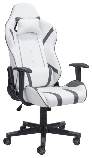 Android Gaming Chair White & Gray - Gaming Chairs - by StudioLX | Houzz