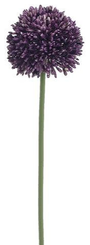 Allium Spray, Violet, Pack of 24 - Artificial Flower Arrangements - by ...