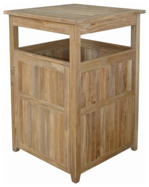 Anderson Teak Cobana Large Trash Bin - Recycling Bins - by Uber Bazaar ...