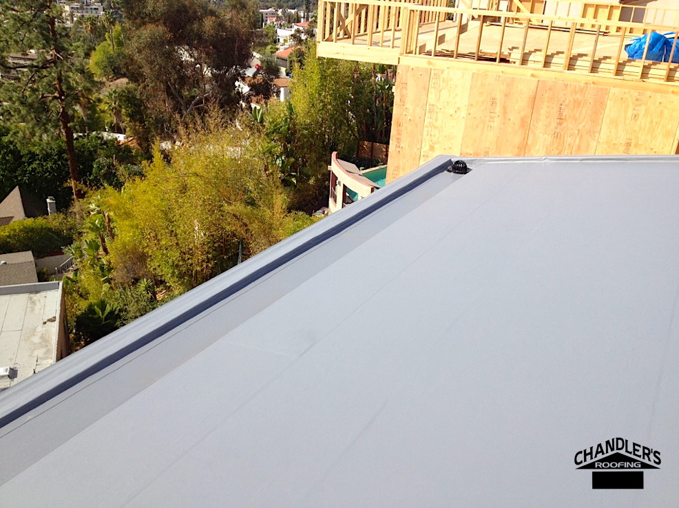 50 Mil Custom IB Roof System in Hollywood Hills - Los Angeles, CA ...