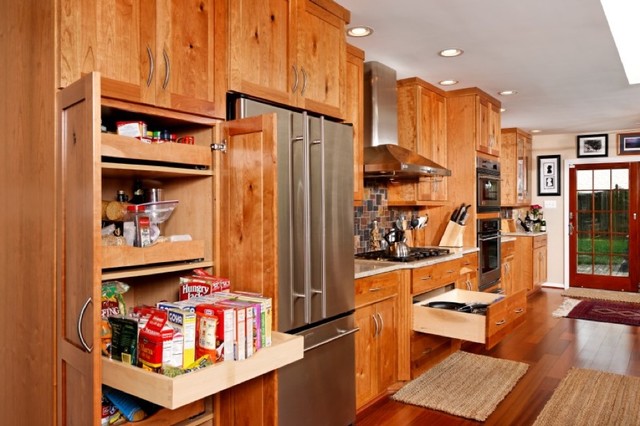 Rustic Cherry Cabinetry
