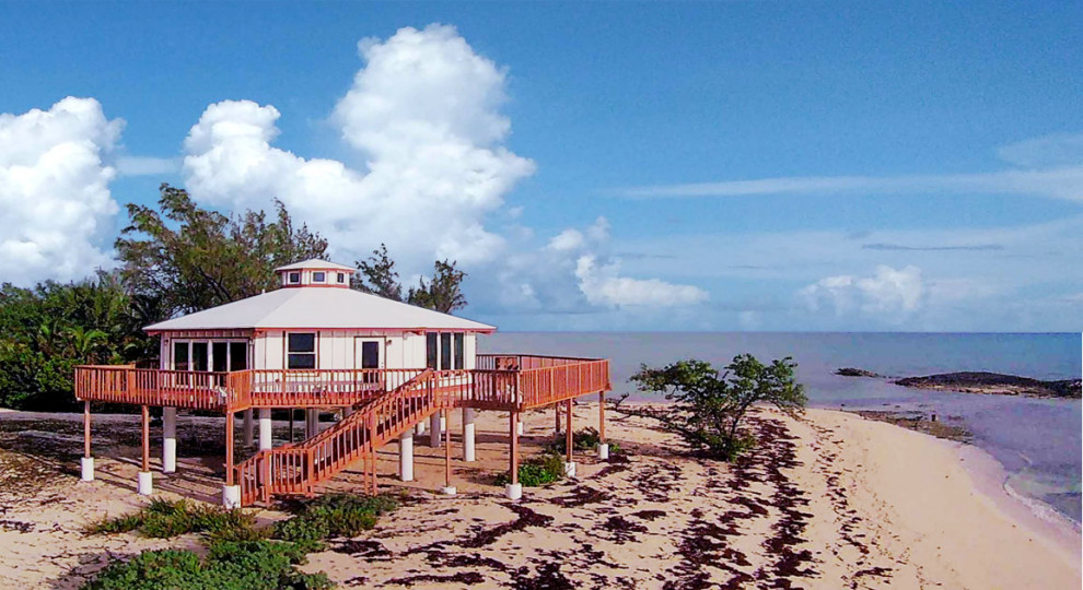 Elevated Hurricane-Resistant Home on Pilings (Stilts) - Contemporary ...