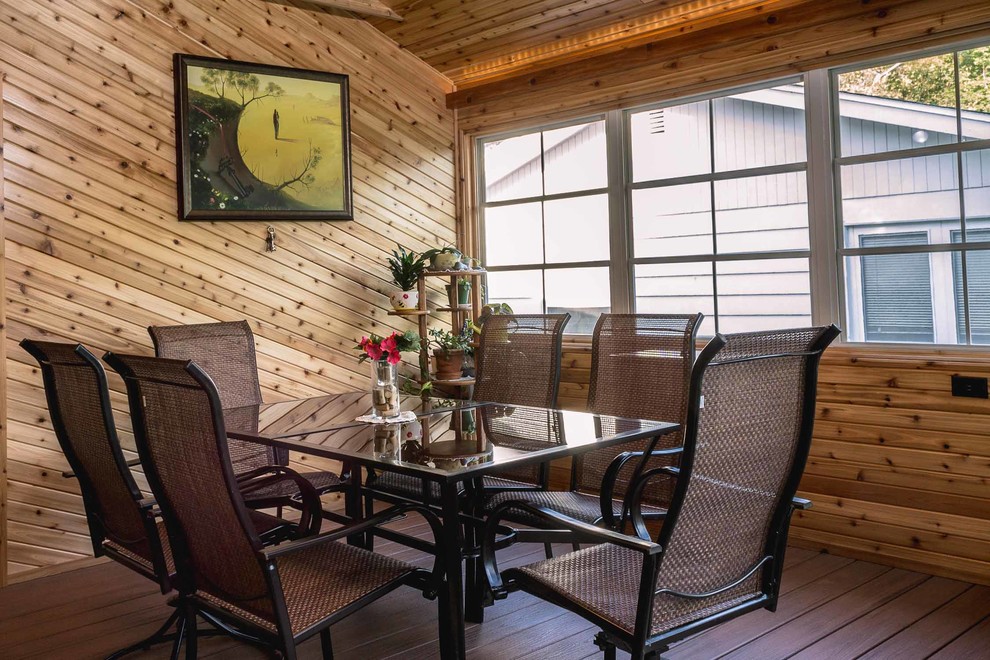 Rustic 3 Season Room - Madison - Rustic - Other - by Degnan Design ...