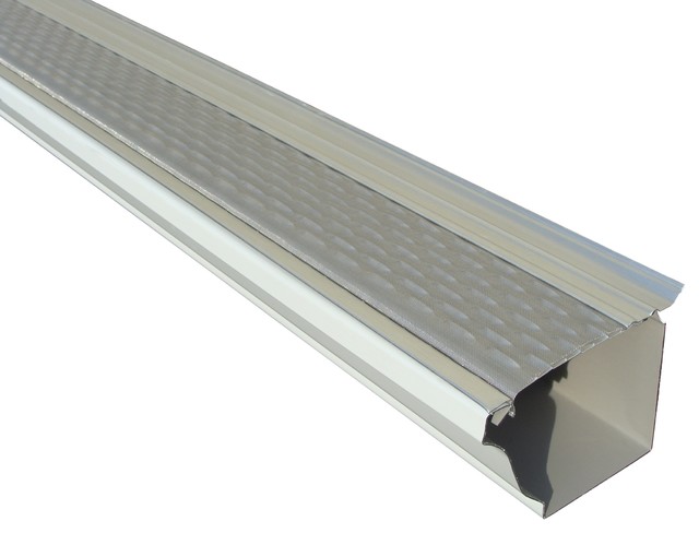 Clean Mesh Gutter Gutter Guard, 6" - Contemporary - Roofing And Gutters ...