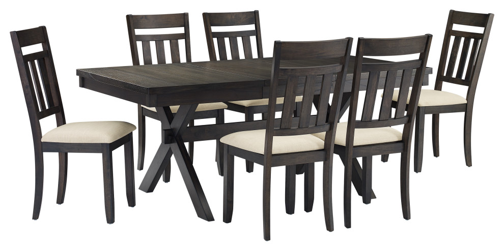 Hayden 7-Piece Dining Set - Transitional - Dining Sets - by Crosley ...