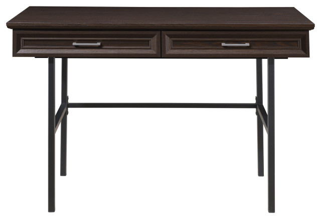 Jefferson Writing Desk With Lockdowel Fastening System, Espresso Finish ...