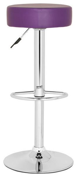 Candi Bar Stool, Purple, Set of 2 - Contemporary - Bar Stools And ...