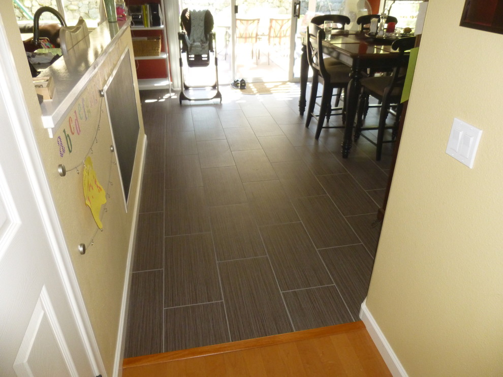 12" x 24" Porcelain Tile Flooring (Running Bond Pattern) - Modern - San ...
