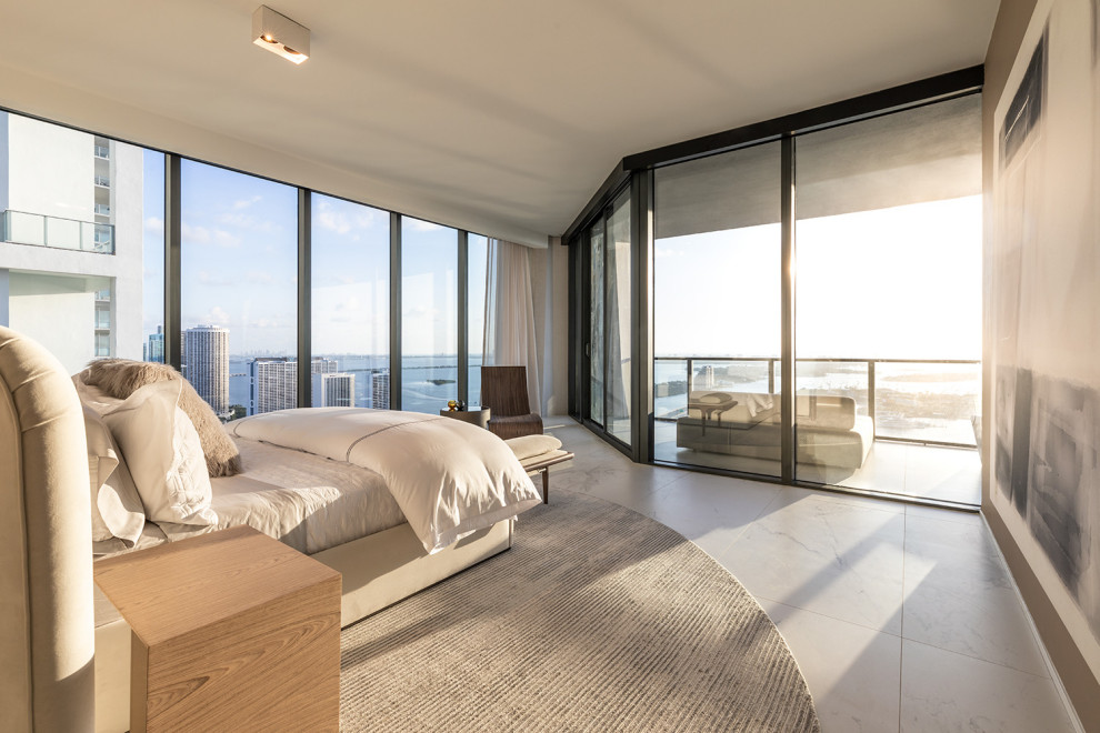 Model Apartment at Zaha Hadid's One Thousand Museum in Miami - Modern ...