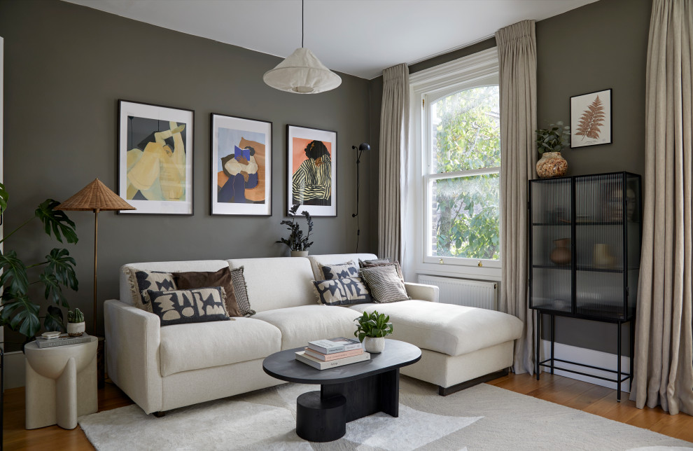 Kentish Town Duplex Apartment, London NW5 - Transitional - Living Room ...