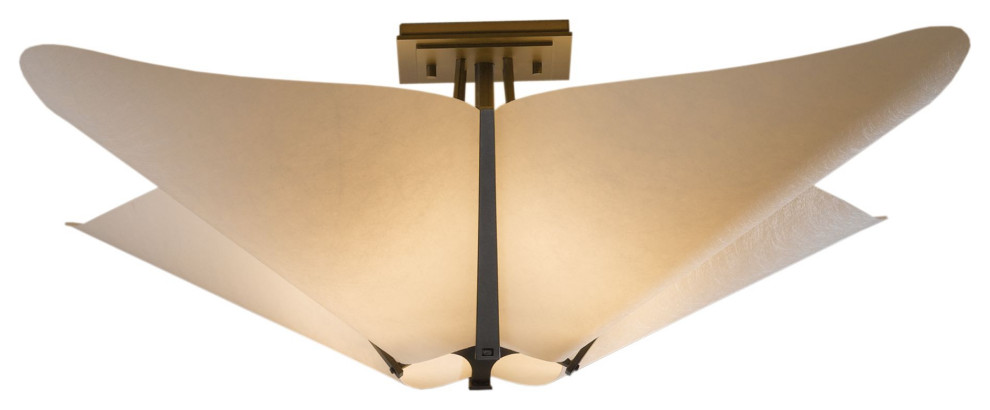 Hubbardton Forge 123305 Kirigami Semi-Flush - Transitional - Flush ...
