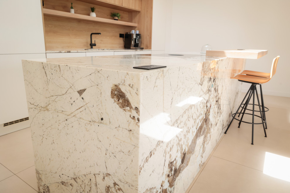 Vincennes - Rénovation complète d'une maison de luxe - Modern - Kitchen ...