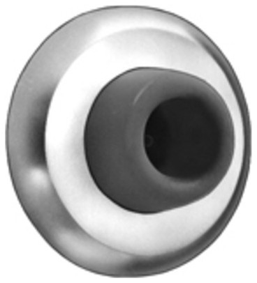 Hager 236W 2-7/16 Inch Diameter Concave Rubber Wall Stop - Transitional ...