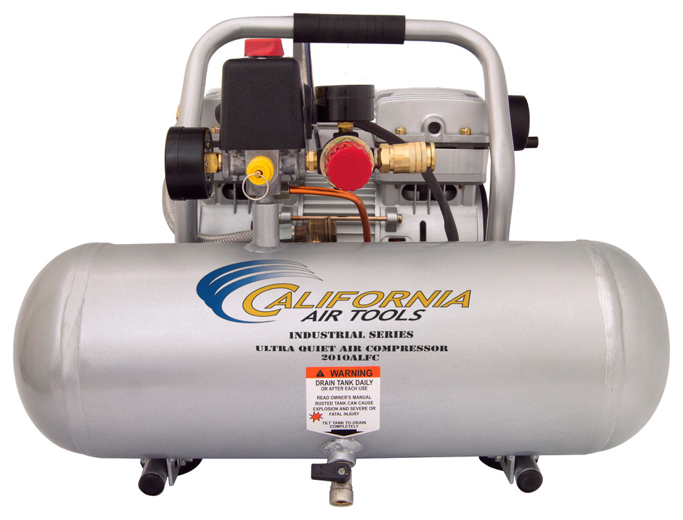1.0 Hp, 2.0 Gal. Aluminum Tank Air Compressor - Contemporary - Outdoor ...
