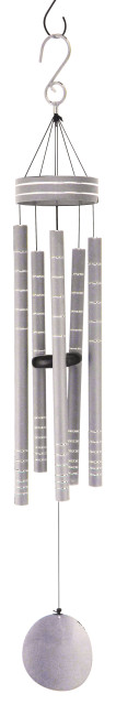 Chime Tune Gray - Contemporary - Wind Chimes - by RCS Gifts | Houzz