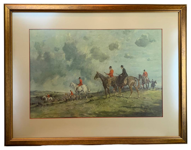 Antique Hand Colored Engraving - Traditional - Prints And Posters - by ...