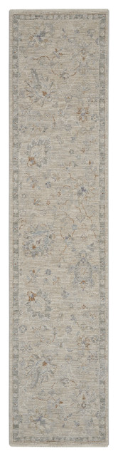 Nourison Infinite Ift04 Traditional Rug, Lt Gray, 9'3"x12'7 ...