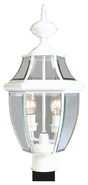 Monterey Outdoor Post Head, Black - Traditional - Post Lights - by ...