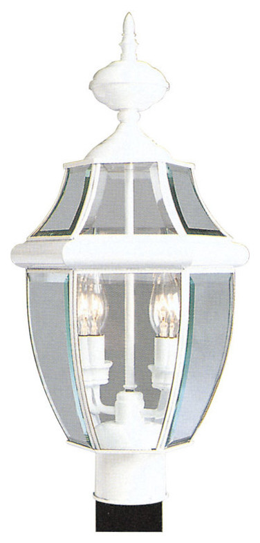 Monterey Outdoor Post Head, Black - Traditional - Post Lights - by ...