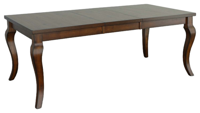 Old Town Extendable Dining Table, Warm Pecan Brown - Traditional ...