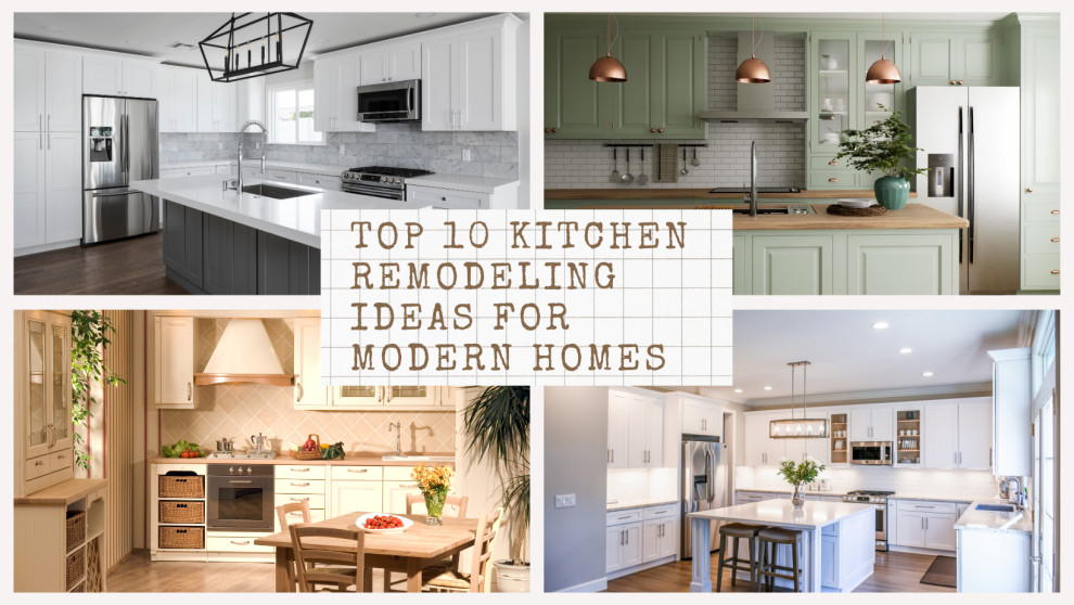 Top 10 Kitchen Remodeling Ideas for Modern Homes
