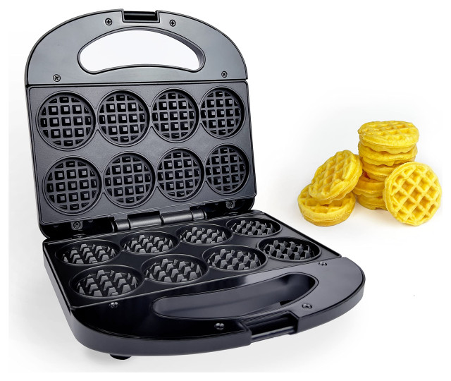 Mini Pancakes Maker Machine with Non Stick Plates, Small Pancake ...