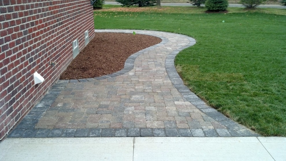 Brick Paver Walkways - Contemporary - Landscape - Detroit - by User | Houzz